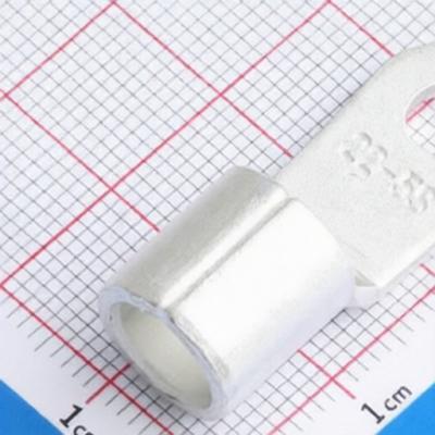 China Non Insulated Electrical Connector Copper Circular Bare Terminal 90 Degree JIDC RNB22 5S for Wire Gauges for sale