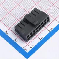 China Durable Black PA66 UL94 V0 Electronic Connector JIDC 961-1612-074 Suitable for Electrical Applications for sale