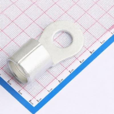 China Non Insulated Ring Terminal 90 Degree Copper Electrical Connector JIDC RNB100 12 for Wire Cross Section for sale