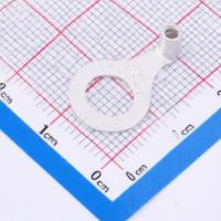 China Durable Copper Circular Bare Terminal 90 Degree JIDC RNB1.25-6L-90D Electrical Connection Component for sale