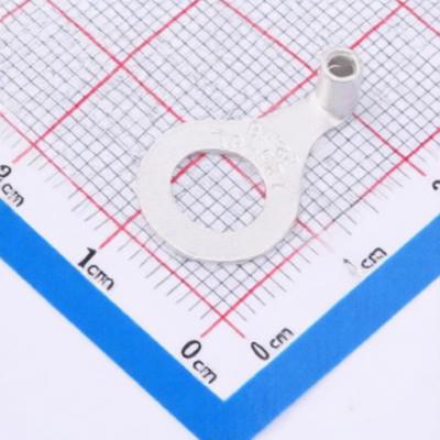 China Durable Copper Circular Bare Terminal 90 Degree JIDC RNB1.25-6L-90D Electrical Connection Component for sale