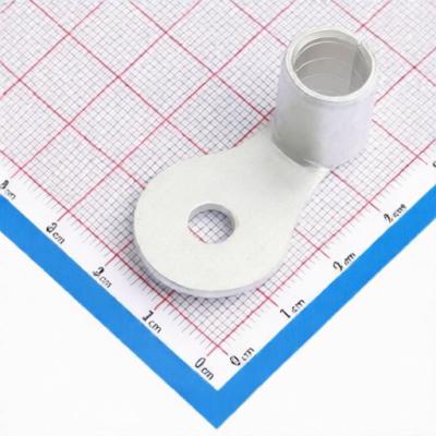 China Copper circular bare terminal 90 degree angle JIDC RNB38-6L-90D designed for secure electrical connections for sale