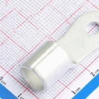China Durable Electrical Circular Bare Terminal 90 Degree Connector JIDC RNB38-5S for Wiring Applications for sale