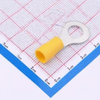 China Copper PVC Insulated Ring Terminal Electrical Wire Cross Section 0.5 to 1.5mm AWG 22-16 JIDC RV5.5-8 for sale