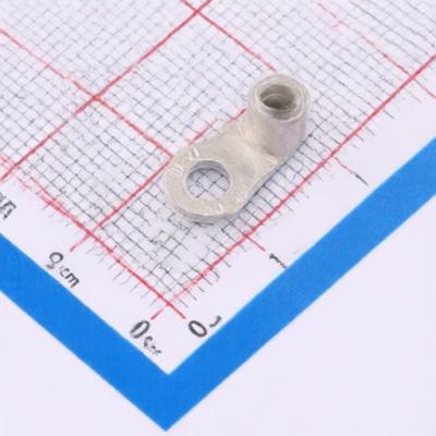 China Copper Bare Ring Terminal Circular 90 Degree JIDC RNB5.5-3.5S-90D Non Insulated Electrical Connector for sale