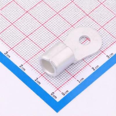 China Circular Bare Terminal 90 Degree Copper Connector JIDC RNB22-5L Suitable for Electrical Connections and Wire Gauges for sale