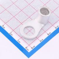 China Circular Bare Terminal 90 Degree Copper Electrical Connector JIDC RNB22-10-90D for Various Wire Gauges for sale