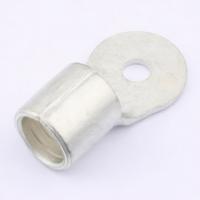 China Circular Bare Terminal 90 Degree Copper Electrical Connector JIDC RNB150-10 for Electrical Connections for sale