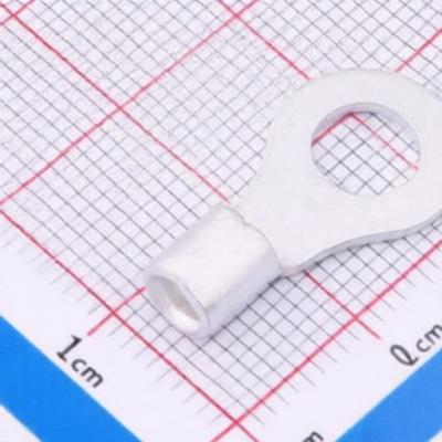 China Copper Electrical Ring Terminal JIDC RNB5.5-6-90D 90 Degree Angle Suitable for Wire Cross Sections for sale