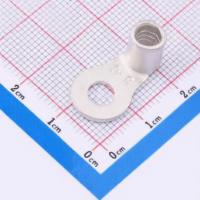 China JIDC RNB8 5S 90D copper ring terminal non insulated 90 degree angle designed for various wire gauges for sale