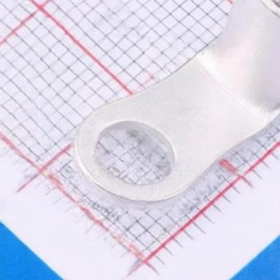 China Non insulated copper ring terminal angled 90 degrees JIDC RNB8-5-90D suitable for various wire sizes for sale