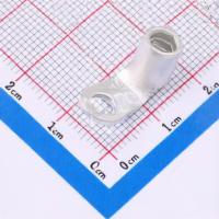 China Electrical Wire Copper Ring Terminal JIDC RNB8-4SS-90D 90 Degree Non Insulated Bare Terminal Design for sale
