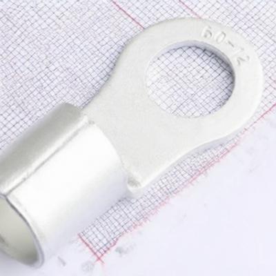 China Electrical Copper Round Bare Terminal Connector JIDC RNB60-12 Ideal for Secure Electrical Connections for sale