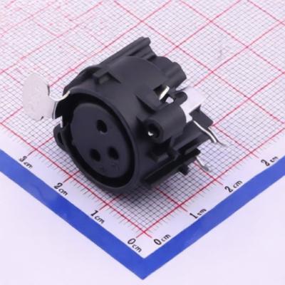 China Durable XLR Jack Connector JINJIA XLR-18P-3-N3B Rated Voltage 50V AC Current 6A Suitable for Electronic Products for sale
