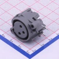China XLR jack JINJIA XLR-18-2-N3GR with no surface defects ensuring durability in electronic applications for sale