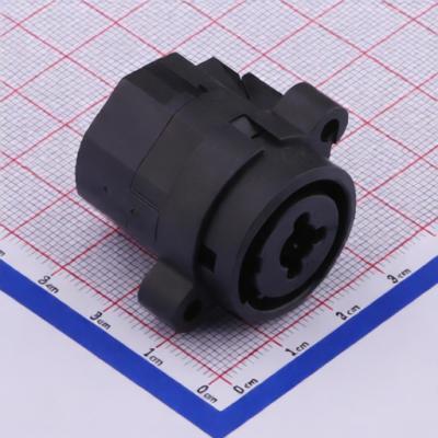 China XLR jack combo connector JINJIA XLR-26A-6P providing audio signal interface for electronic equipment for sale
