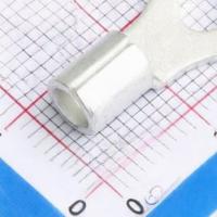 China Non Insulated Copper Ring Terminal 90 Degree Angle JIDC RNB5.5-4L Compatible with Various Stud Sizes for sale