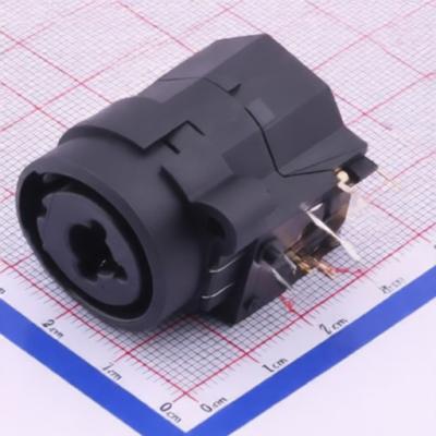 China Durable electronic XLR jack combo connector JINJIA XLR-19-10P suitable for temperature range applications for sale