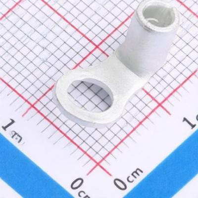 China Electrical copper bare ring terminal with 90 degree angle JIDC RNB3.5-5S-90D non insulated design for sale