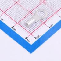 China Durable Copper Electrical Terminal JIDC RNB1.25-4S Non Insulated Ring Terminal 90 Degree for Wire Sizes for sale
