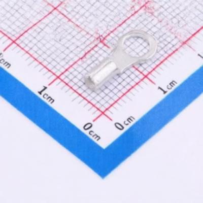 China Durable Copper Electrical Terminal JIDC RNB1.25-4S Non Insulated Ring Terminal 90 Degree for Wire Sizes for sale