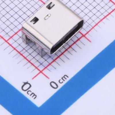 China 7 35mm Height SMT Board Mount Type C 3 1 Female Connector by Jing Extension of the Electronic Co 918 418K2023S40040 for sale