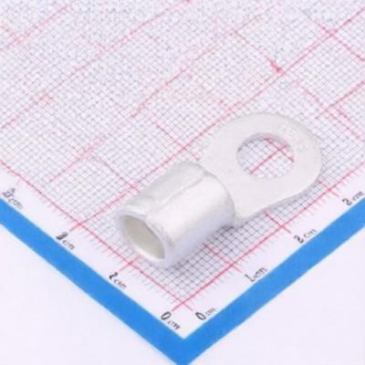 China Copper Circular Bare Terminal 90 Degree Electrical Connector JIDC RNB22-8 Suitable for Wire Cross Section 2.5 to 6mm for sale