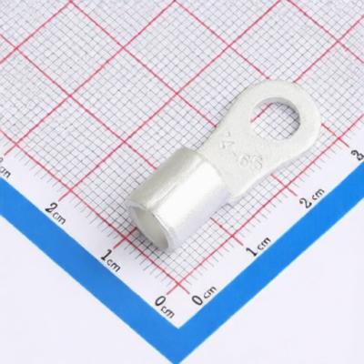 China Copper electrical ring terminal JIDC RNB14-6S non insulated 90 degree angle connector for wire cross section for sale