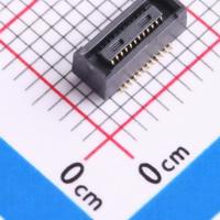 China High density 0.4mm BTB connectors designed for performance featuring JMEconn 5001-BF0424-30-00 in black LCP material for sale