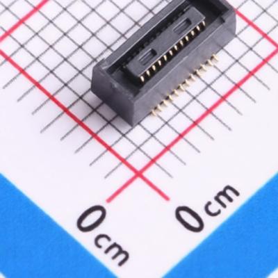 China High density 0.4mm BTB connectors designed for performance featuring JMEconn 5001-BF0424-30-00 in black LCP material for sale