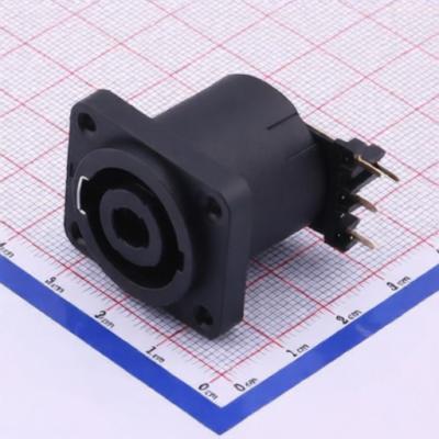 China Audio Signal Connector JINJIA XLR-23FAW-1 Rated 15A Continuous Current With Stable Construction for sale