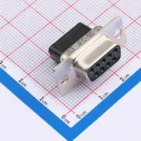 China Solder pot plug connector JST JEC-9S-3 with gold plated contacts and heat resistant insulator housing for sale