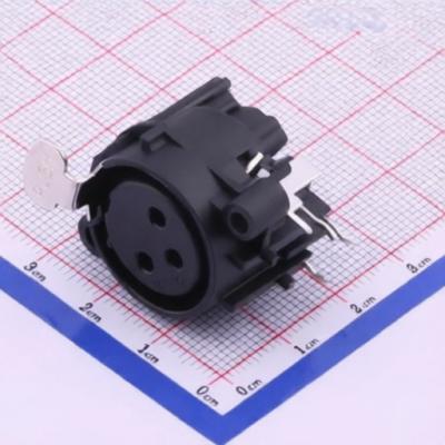 China electronic connector JINJIA XLR-18P-N3B with insulation resistance 10000 M ohm and withstand voltage 1500V AC for sale