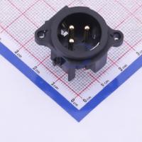 China electrical connector JINJIA XLR-25-N3B rated 50V AC 6A operating temperature range minus 30 to plus 80 degrees for sale