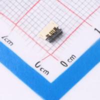 China Space saving ZIF connector JST 04FHS-RSM1-GAN-TB LF SN with nickel undercoated copper alloy contacts for sale