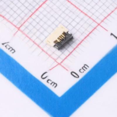 China Space saving ZIF connector JST 04FHS-RSM1-GAN-TB LF SN with nickel undercoated copper alloy contacts for sale