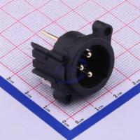China XLR jack connector JINJIA XLR-14-N3B designed for stable performance in electronic product applications for sale