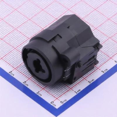 China electrical JINJIA XLR-26A-10P XLR jack combo connector rated voltage 50V AC 3A and 7.5A for electronic for sale