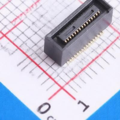 China 0.4MM BTB connectors with LCP glass reinforced material and gold flash plating featuring JMEconn 5001-BF0430-40-00 for sale
