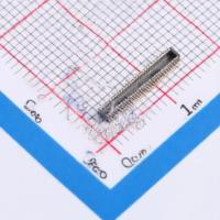 China 0.4MM Board to Board Connector JMEconn 5001-BM0460-15-00 Male Female 1.5mm Mate Height Black LCP for sale