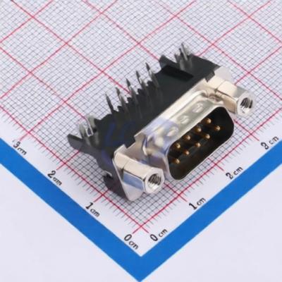 China JST JEY 9P 1A3A LF SN D Subminiature Connector with glass filled PBT resin insulator and steel shell for sale