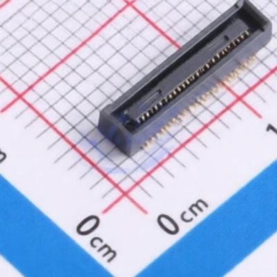 China 0.4mm Pitch BTB Connector JMEconn 5001-BF0450-25-00 Female Type Black LCP Glass Material for sale