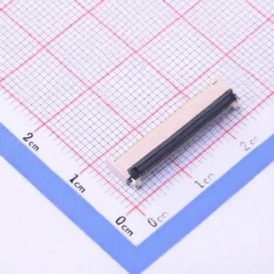 China 2.0mm height FPC connector with double sided contact and 05mm pitch JST 40FHH SM1 GAN TF LF SN model for sale