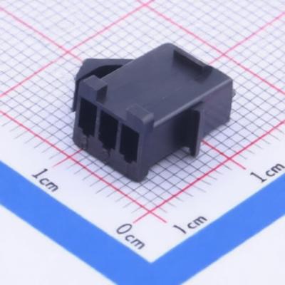 China 3 circuit wire to wire connector JST SMP 03V BC designed for 3 amp current and 250 volt applications for sale