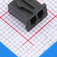 China compact JST XHP-2-BK connector featuring 2.5 mm pitch and 9.8 mm mounting height for tight space wiring for sale