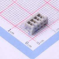 China Compact 2.0mm Pitch JST 04KR-6H-P Connector with Twin U Slot Insulation Displacement Contact Section for sale