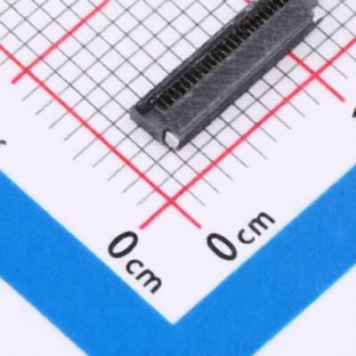 China 0.3mm Pitch FPC Connector Double Sided Front Insertion Rear Flip JUSHUO AFE07 S31FMA HF for Flat Cable for sale