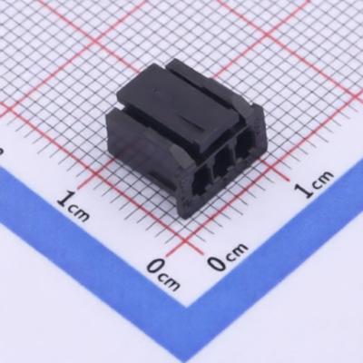 China XA connector JST XAP-03V-1-K with UL94V-0 rated PA 66 housing and tin plated copper alloy contacts for sale