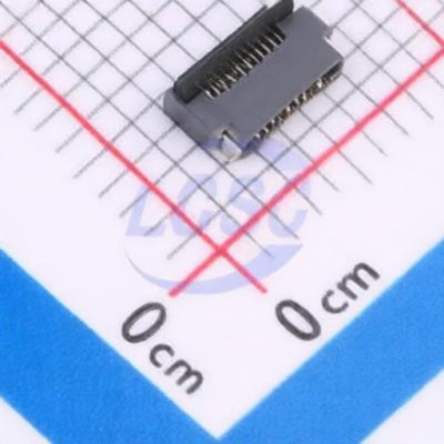 China 0.3mm Pitch FPC FFC Connector Locking Series JUSHUO AFE07-S13FMA-HF with 0.9mm Height for sale