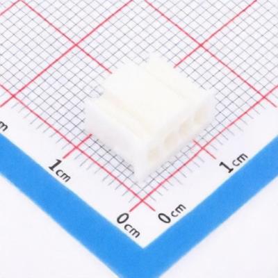 China Standard Type Header Connector JST XAP-04V-1 2.5mm Pitch 4 Circuits PA 66 UL94V-0 White for sale